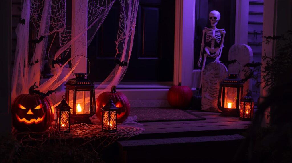 Simple (Yet Scary) DIY Halloween Front Porch Decorations Anyone Can ...