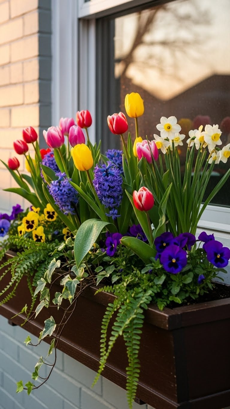 I Never Thought a Spring Window Box Could Feel This Peaceful ...