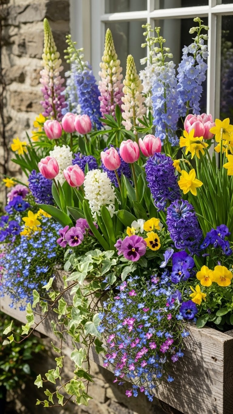 I Never Thought a Spring Window Box Could Feel This Peaceful ...